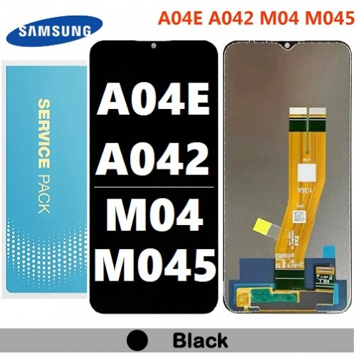 Samsung Galaxy A042 A04e M045 LCD Display screen (Original Service Pack) [Black] GH81-23088A NF